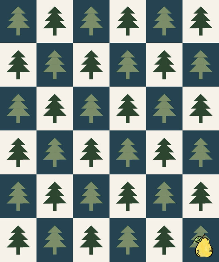 The Spruce Quilt - Quilting Pattern PDF Download – Pear Tree Market