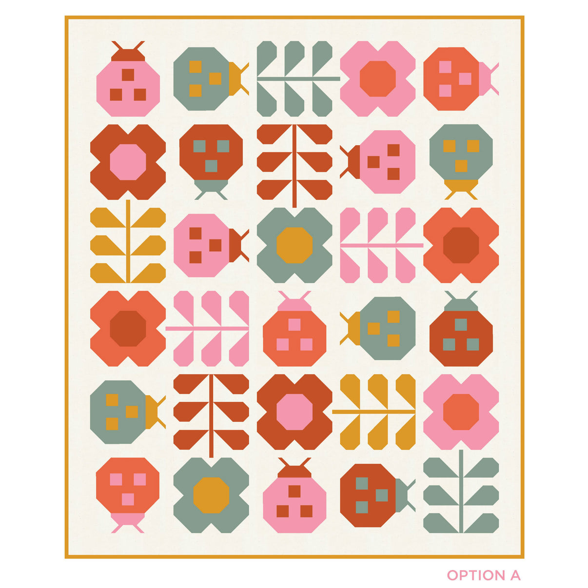 Hello Spring Quilt Pattern by Pen and Paper Patterns - Printed Booklet ...